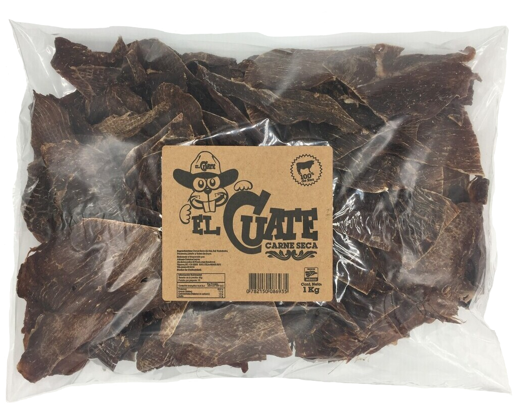Carne seca original 1kg El Cuate® – Productos El Cuate® Carne Seca
